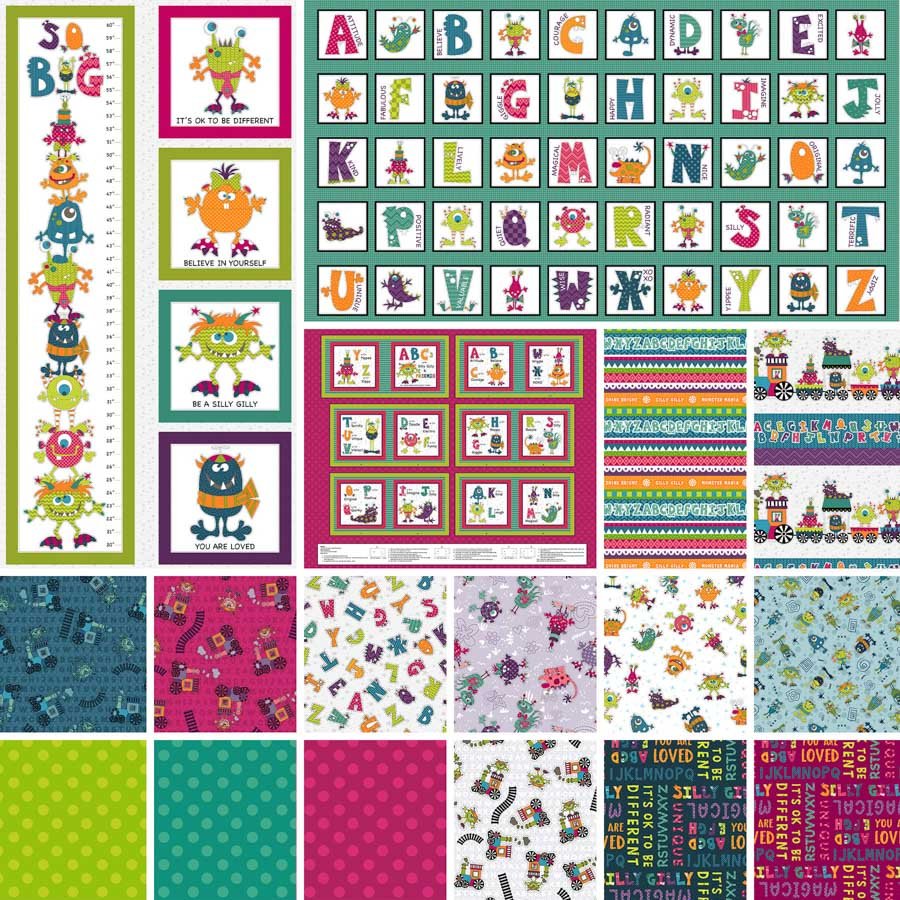 Silly Gilly Returns Fabric · The Whole Country Caboodle