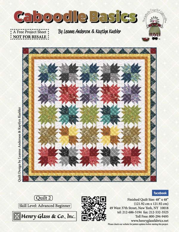 Caboodle Basics Quilt 2 Pattern (FREE Digital Download) · The Whole ...